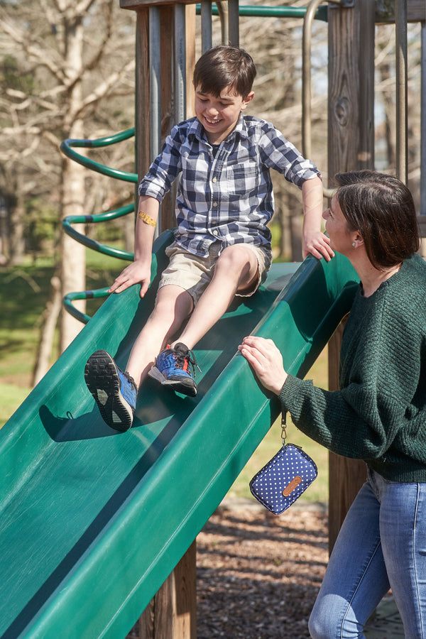 Cute, on-the-go First Aid Kit bag to treat common playground injuries ...
