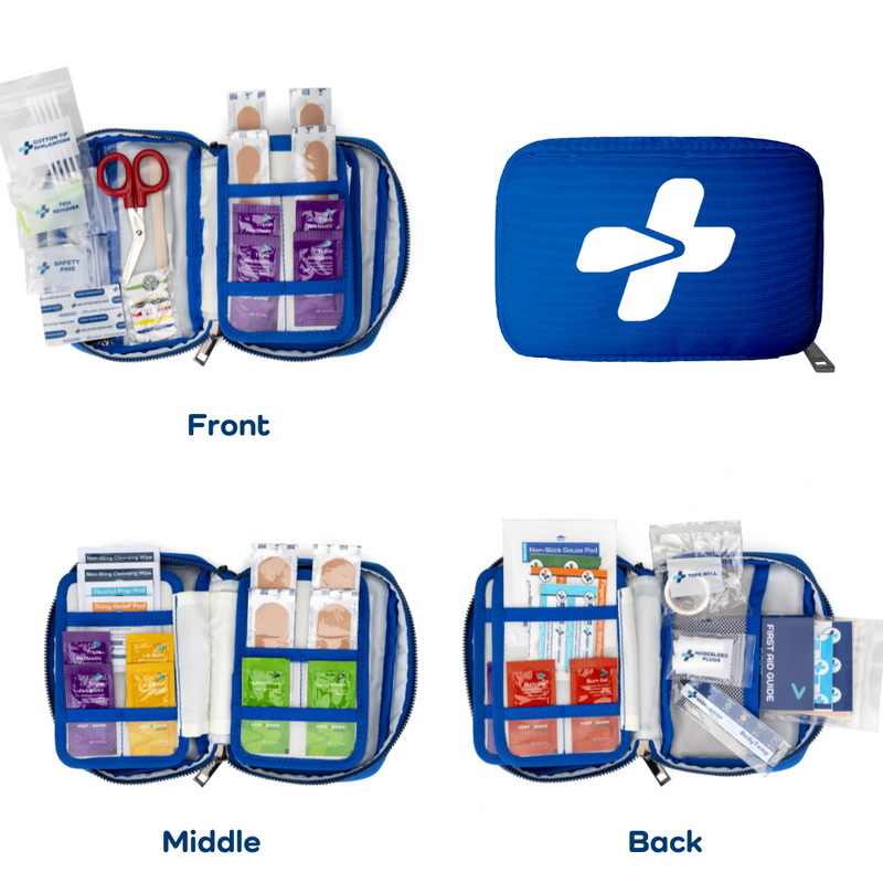 First Aid Royal Blue GoKit (130 pcs) - KEEP>GOING First Aid