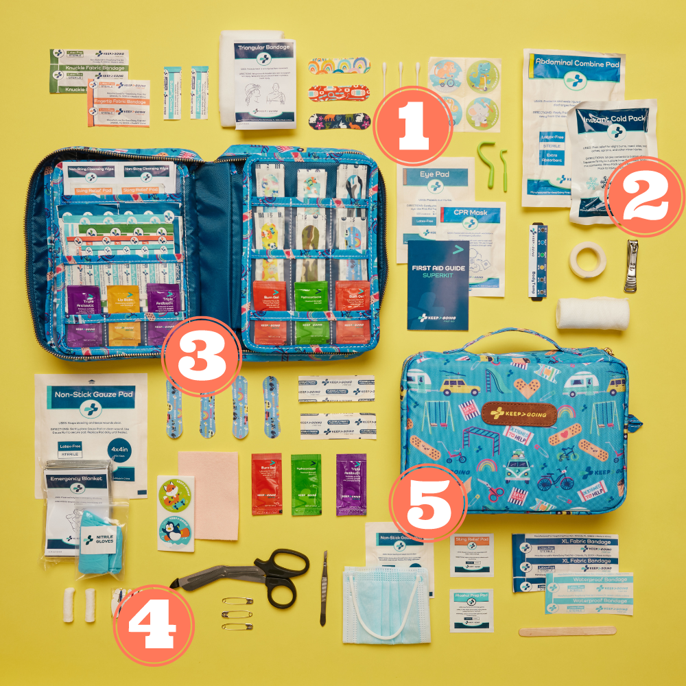 First Aid Signature SuperKit (270 pcs) - KEEP>GOING First Aid