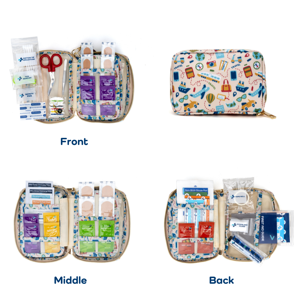 First Aid Traveler GoKit (130 pcs) - KEEP>GOING First Aid