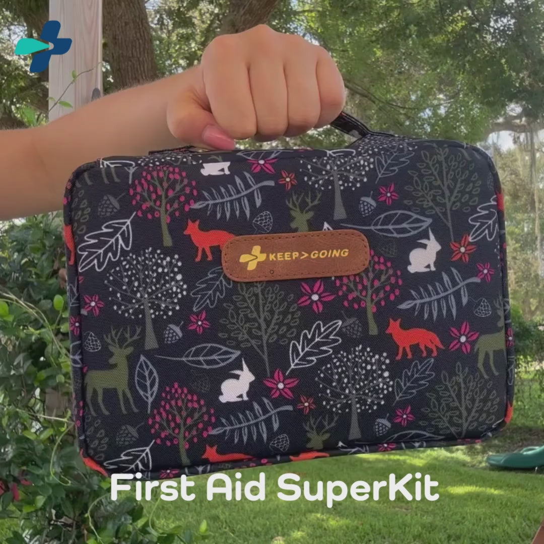 First Aid Woodland SuperKit (270 pcs) - KEEP>GOING First Aid