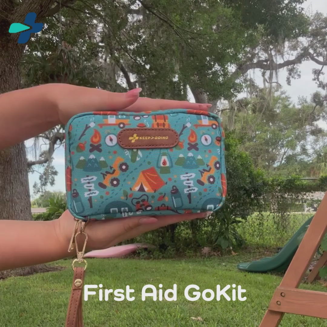 First Aid Camping GoKit (130 pcs) - KEEP>GOING First Aid