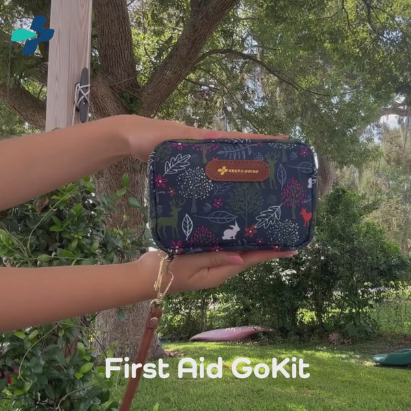 First Aid Woodland GoKit (130 PCS) - KEEP>GOING First Aid