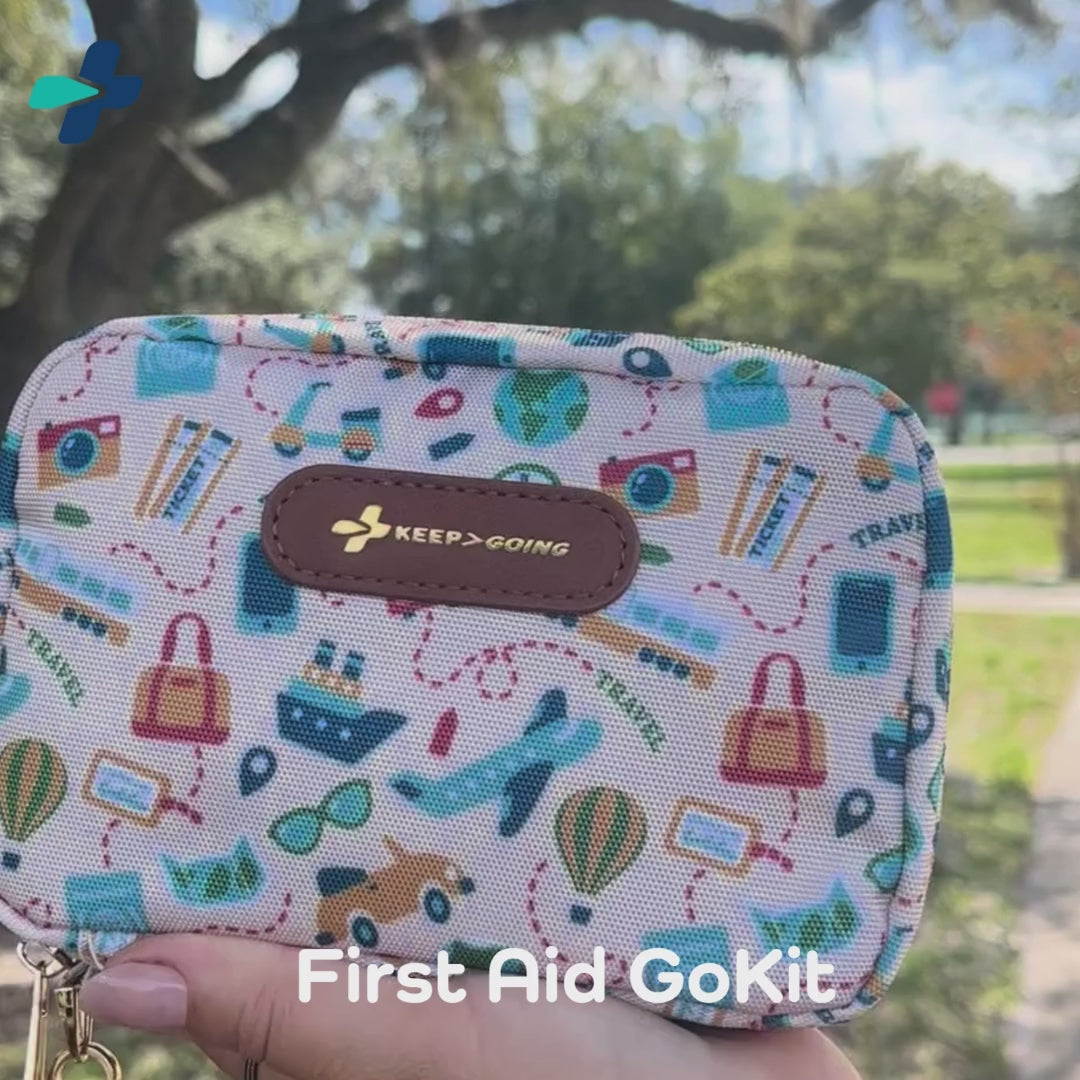 First Aid Traveler GoKit (130 pcs) - KEEP>GOING First Aid