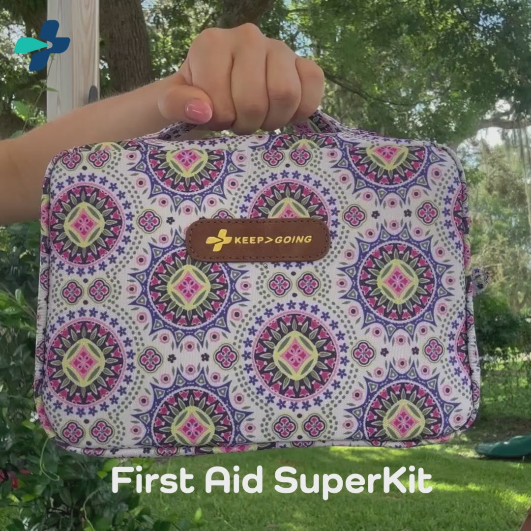 First Aid BOHO SuperKit (270 pcs) - KEEP>GOING First Aid