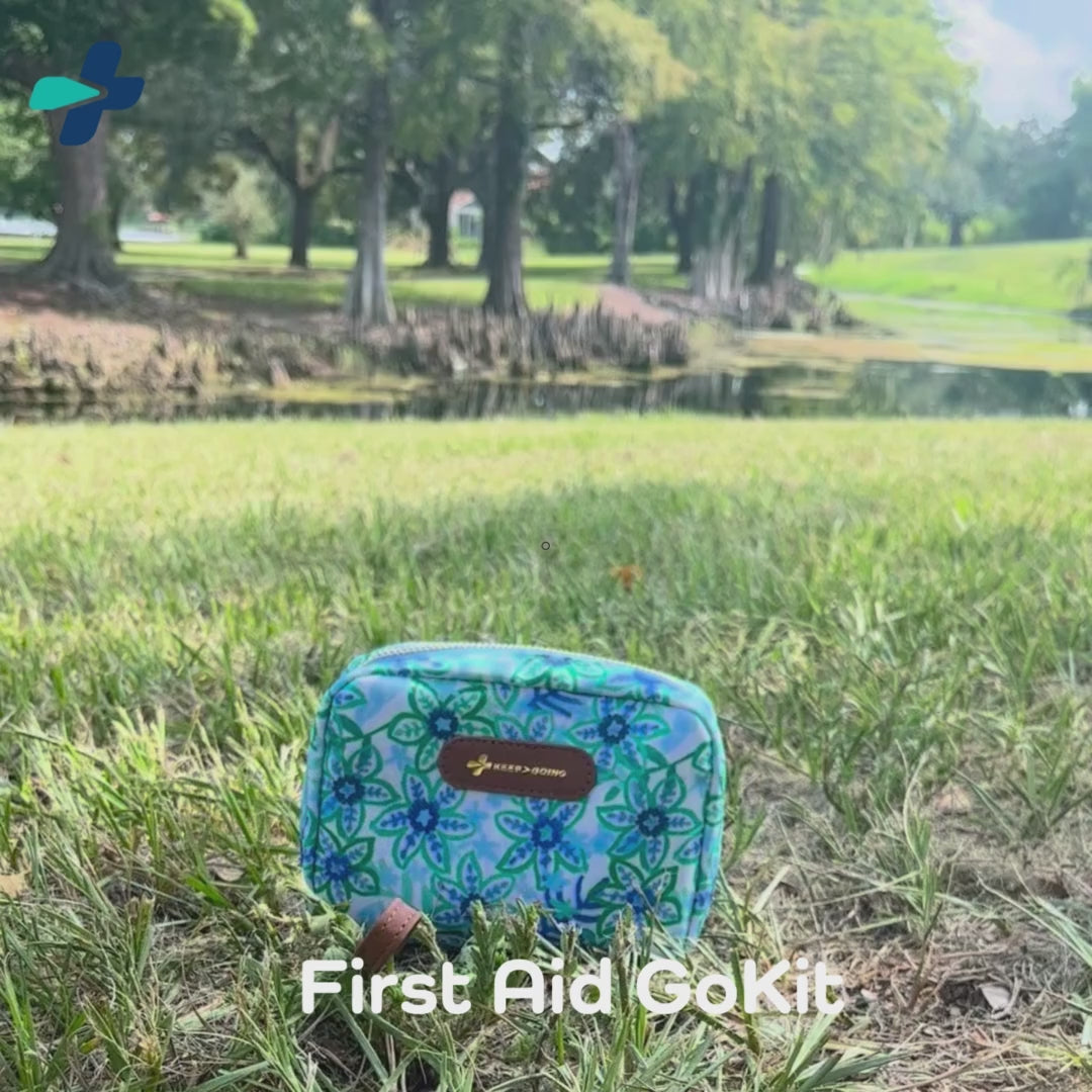 Tropical Bloom First Aid Signature GoKit (130 pcs) - KEEP>GOING First Aid