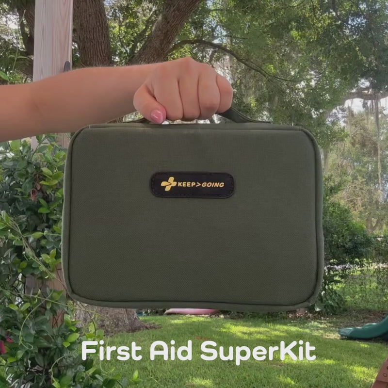 First Aid Hunter Green SuperKit (270 pcs) - KEEP>GOING First Aid