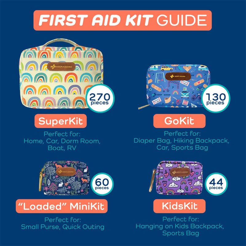 First Aid Signature SuperKit (270 pcs) - KEEP>GOING First Aid
