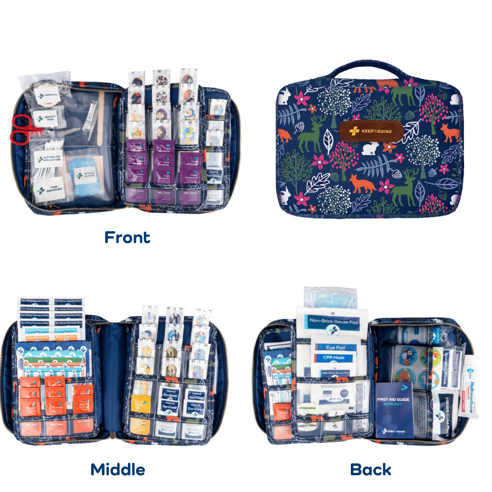 First Aid Woodland SuperKit (270 pcs) - KEEP>GOING First Aid